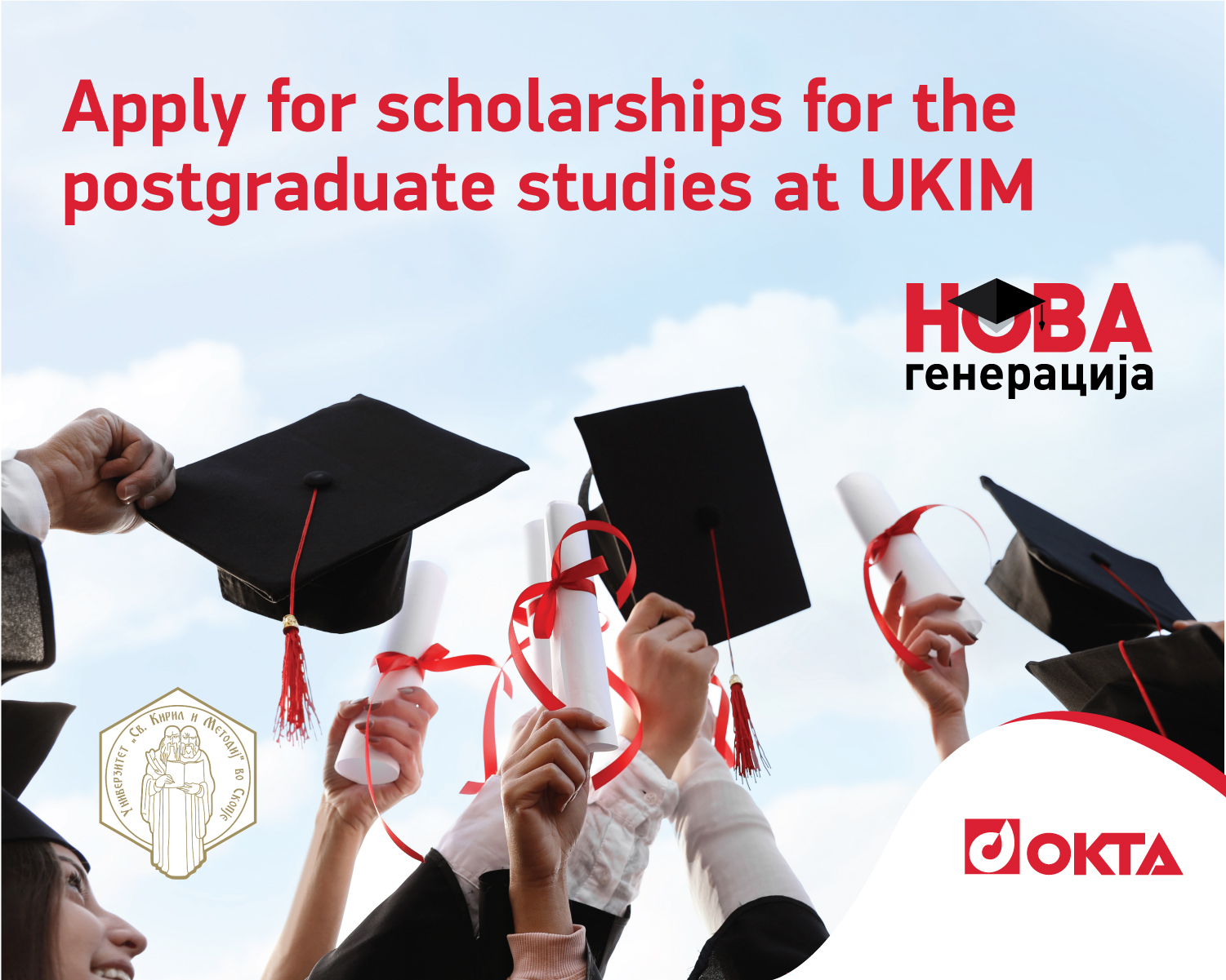 OKTA rewards Postgraduate Students at UKIM with 5 Scholarships